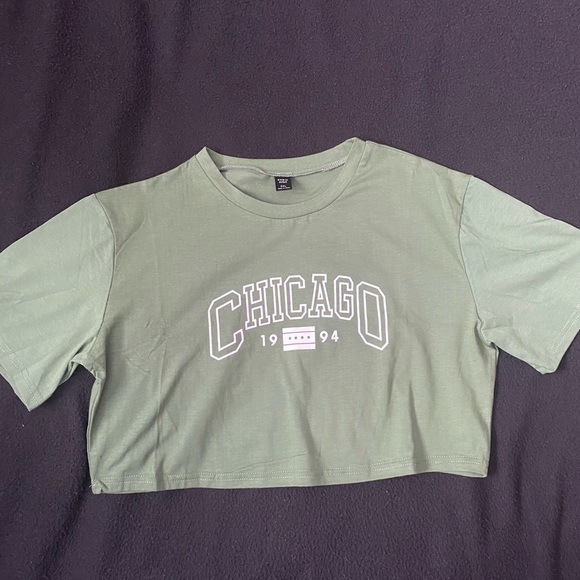 SHEIN | Tops | Shein Chicago Crop Top | Poshmark